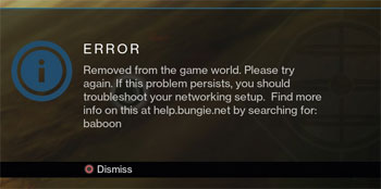 Destiny Error codes and solutions - Gosu Noob