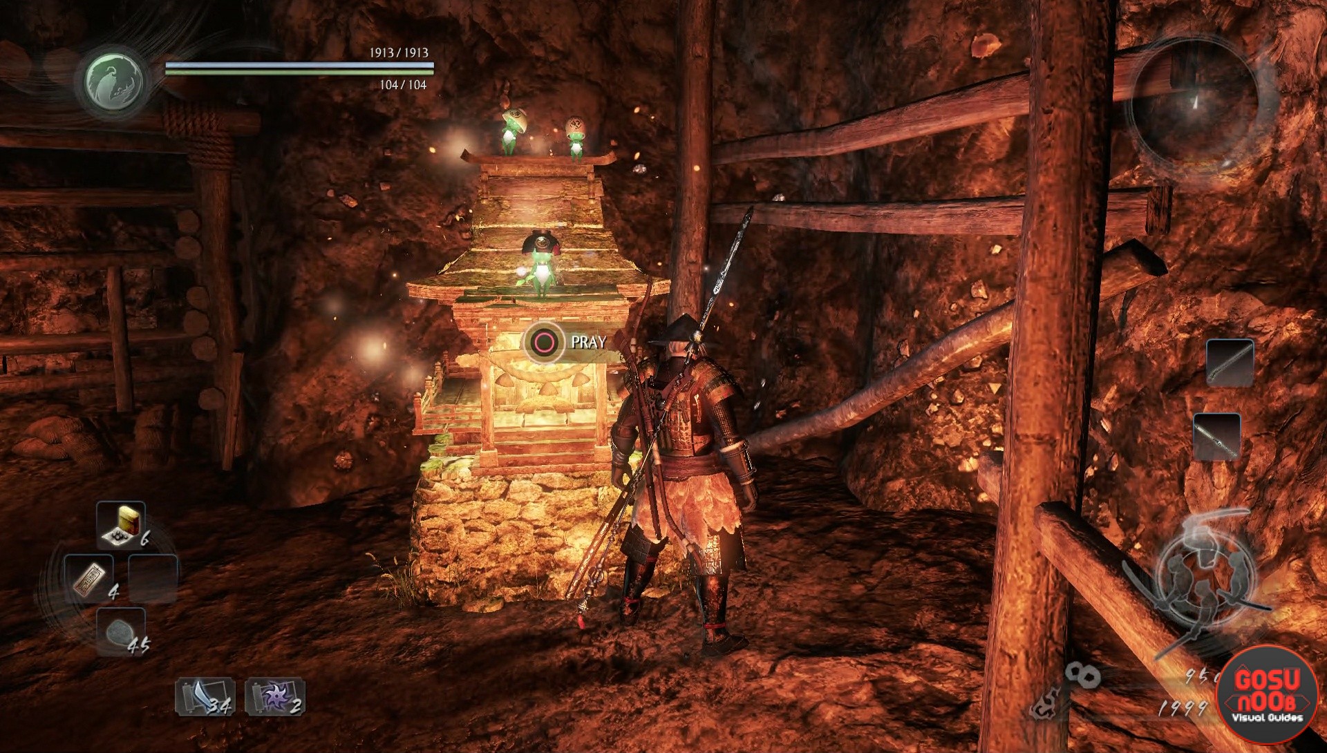 Nioh Kodama Locations Kyushu Region - All collectibles on first map