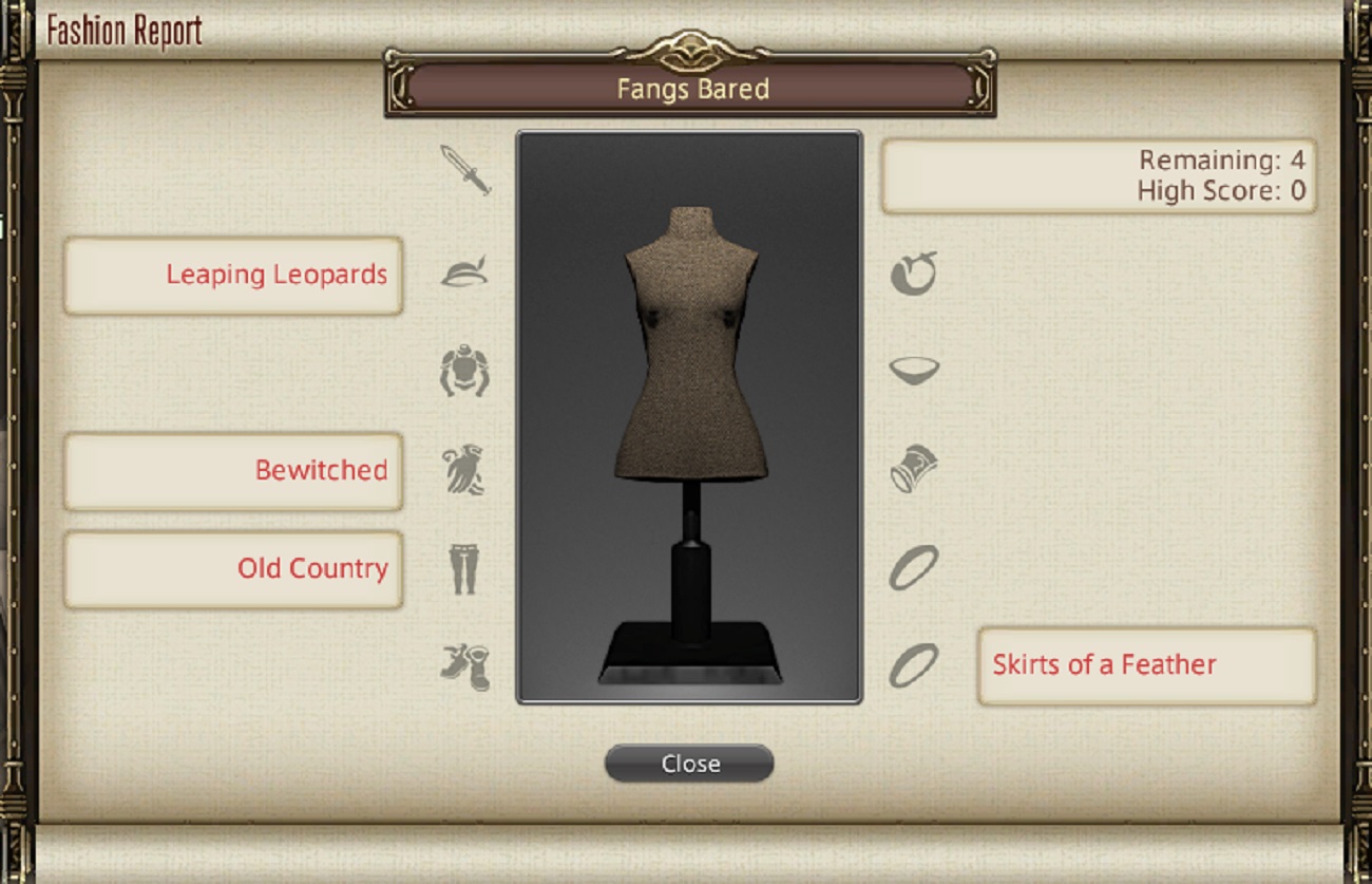 FFXIV Fashion Report - Fangs Bared