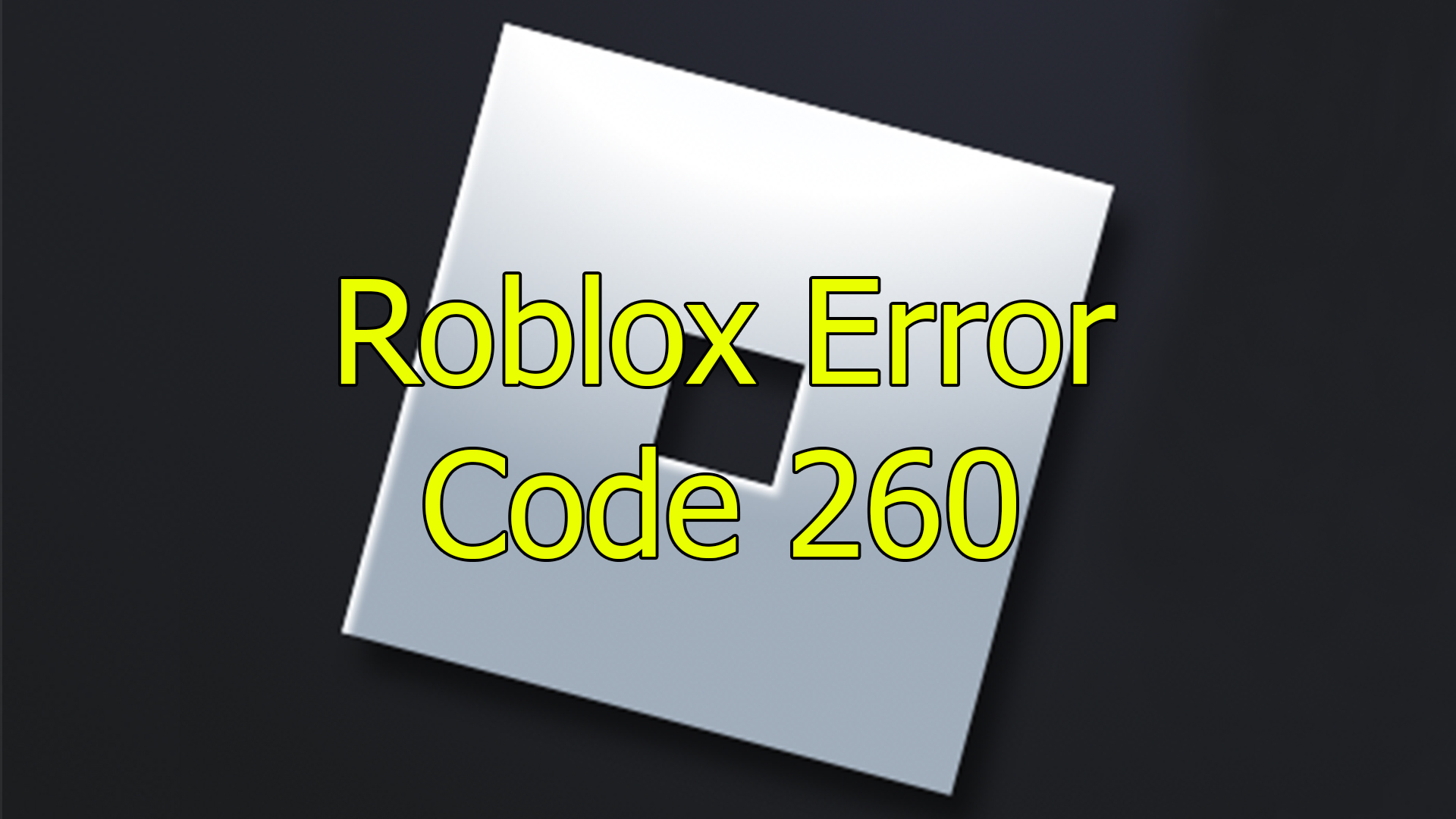 Error Code 260 Roblox There Was A Problem Receiving Data Fix