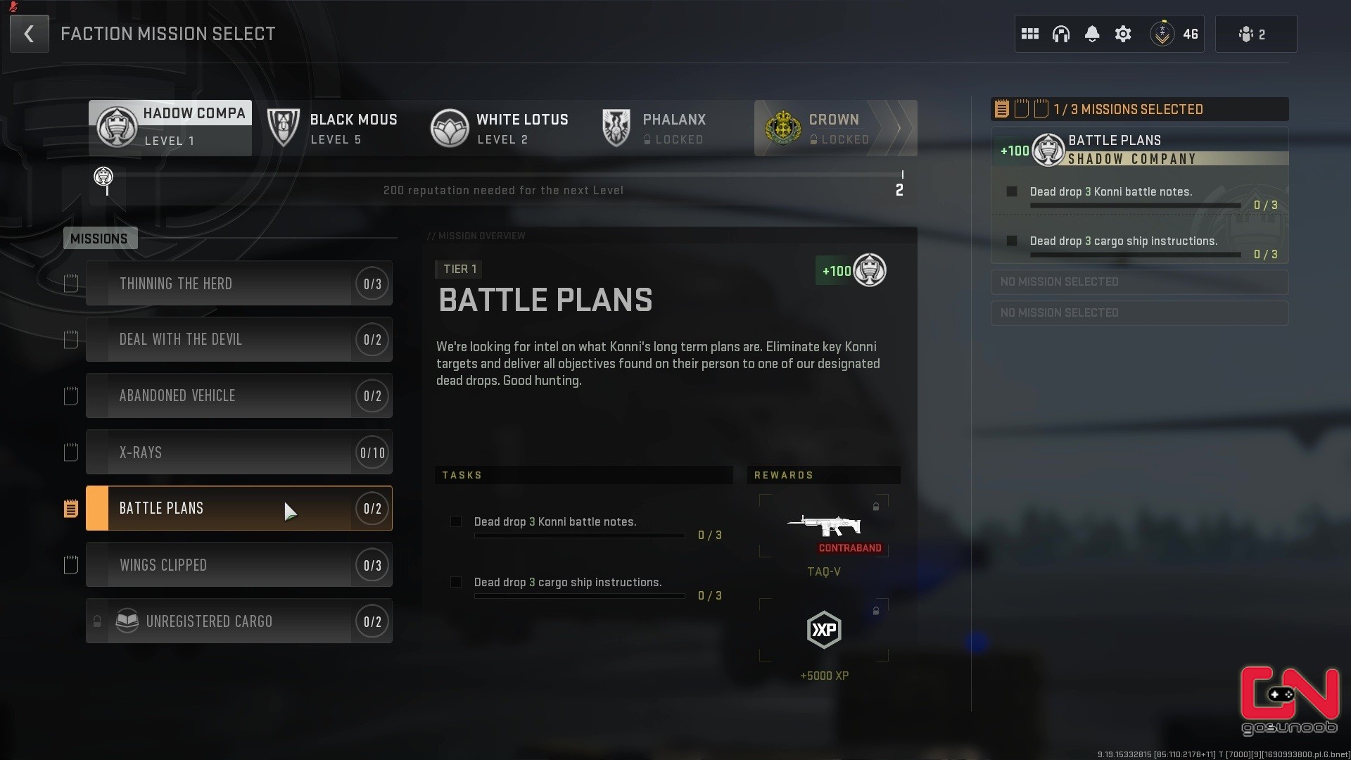DMZ Battle Plans, Konni Battle Notes & Cargo Ship Instructions