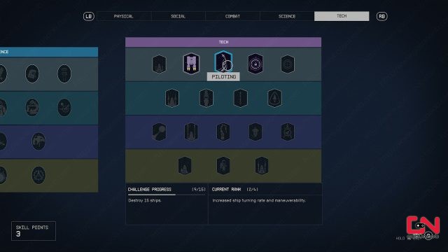 Starfield Level Up Piloting Skill Fast
