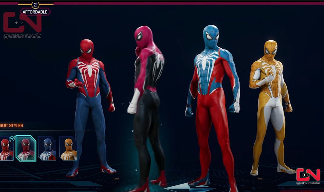 Marvel’s Spider-Man 2 Offers More Than 200 Different Suit Styles