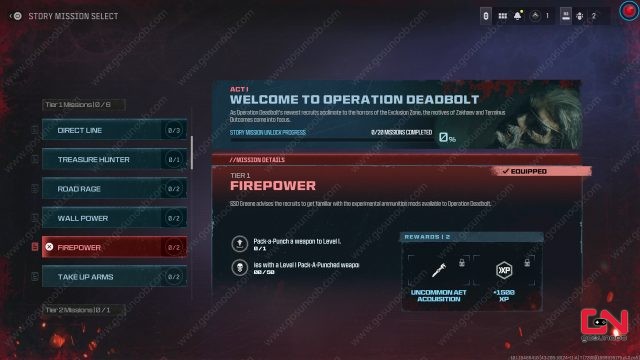 MW3 Zombies Firepower, Pack-a-Punch Weapon to Level 1