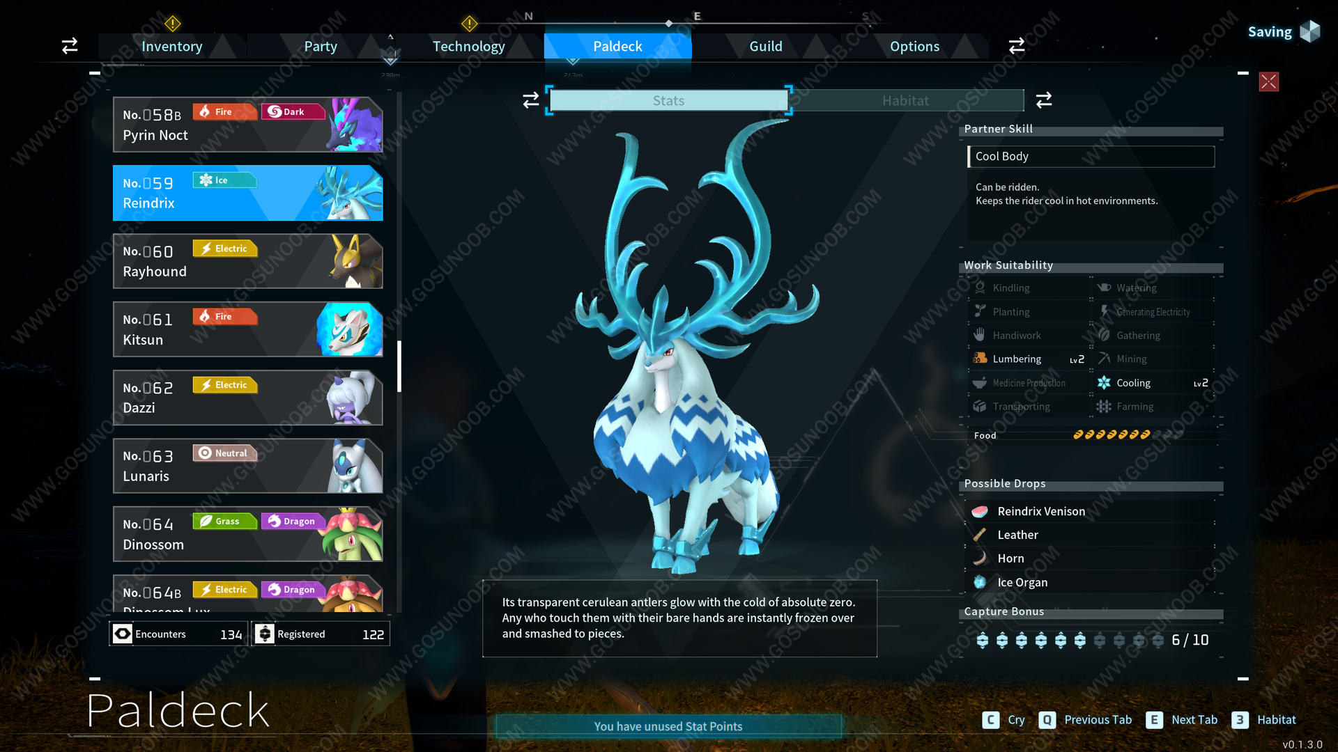 Reindrix Crianza Lista, Ubicación, Objetos Obtenibles y Aptitud de ...