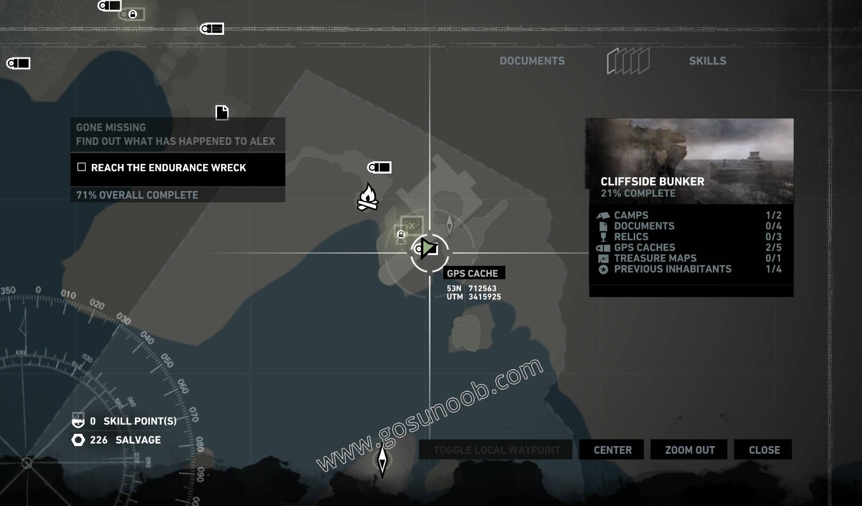 Cliffside Bunker GPS Cache 2
