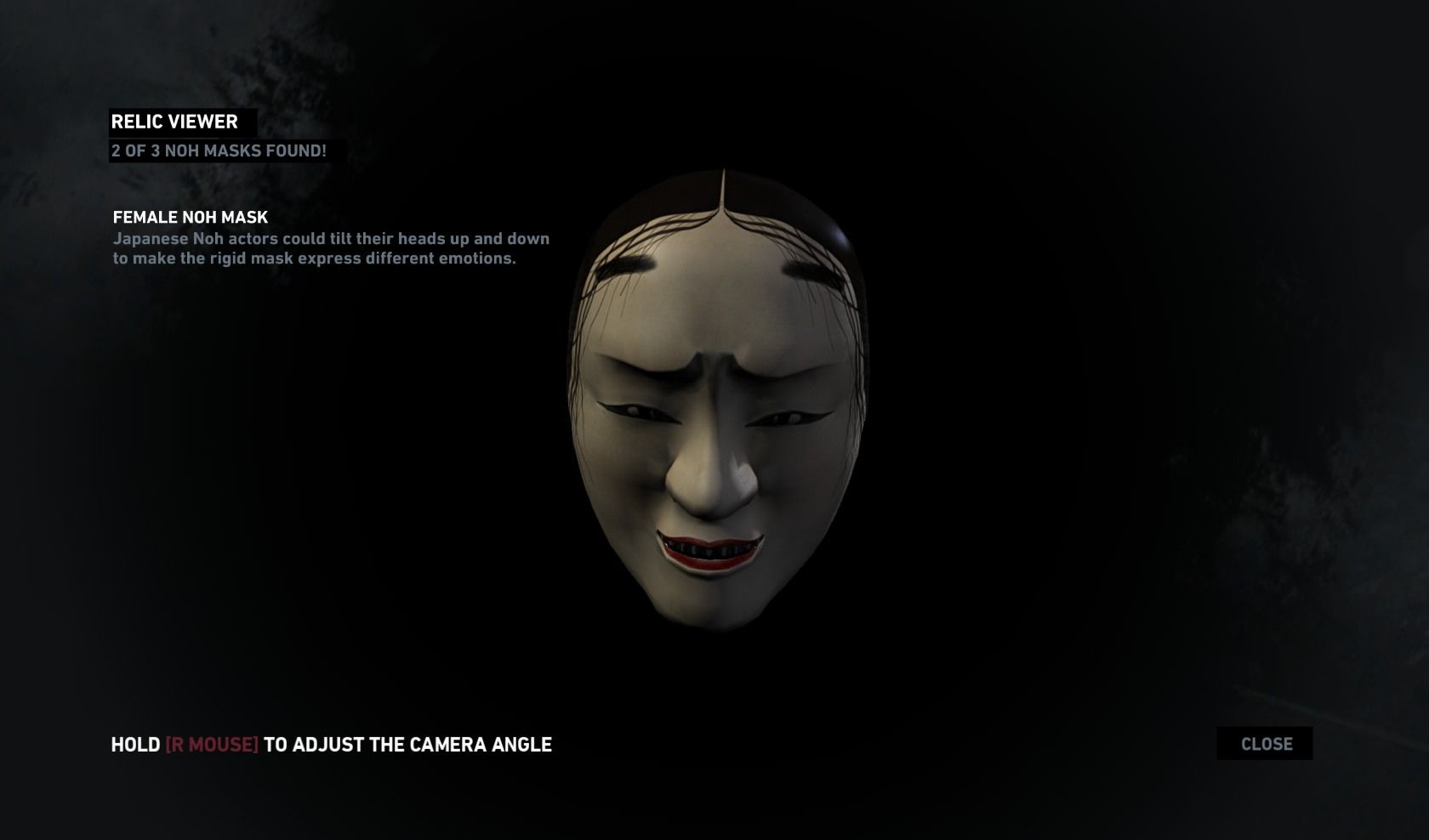 Noh Mask - Female Noh Mask - GosuNoob.com Video Game News & Guides